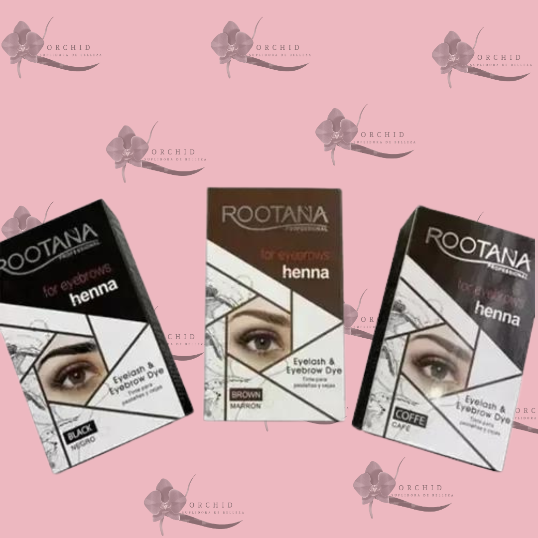 Henna Tinte para Cejas y Pestañas – Orchid Suplidora de Belleza